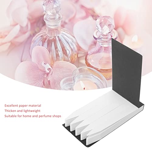 100pcs Fragrance Test Paper Disposable Strips Essential Oils Black Cover Perfume Aromatherapy Testers Home Shops