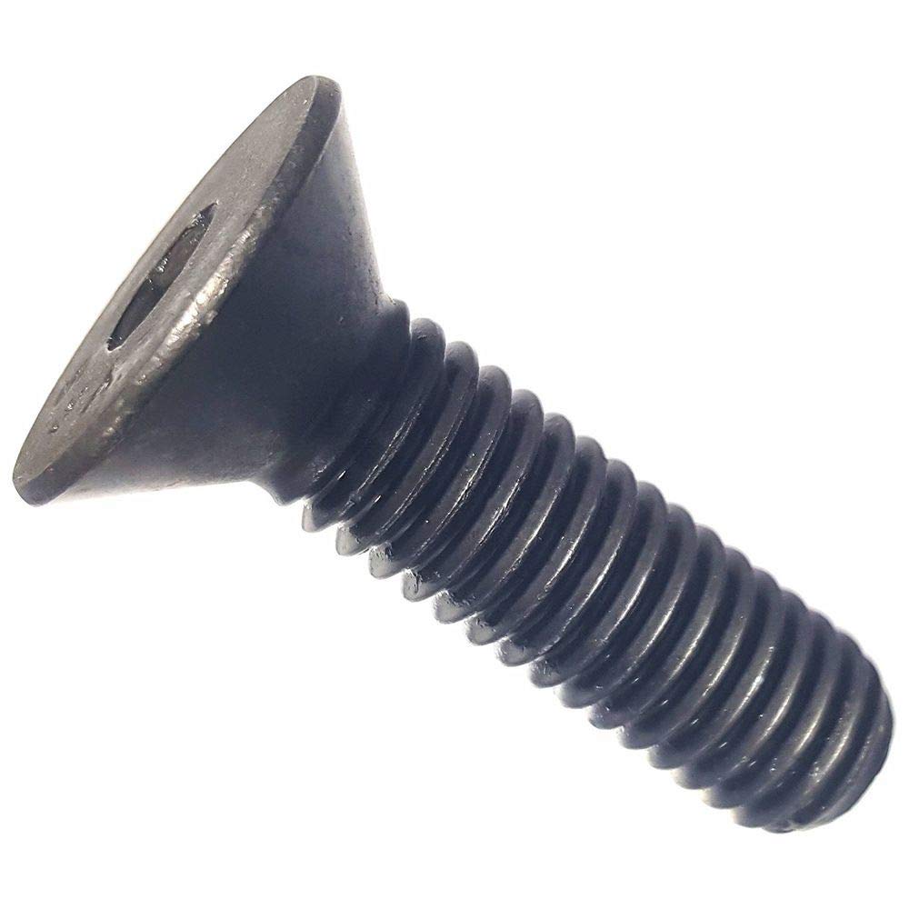 6-32 x 7/16 Flat Head Socket Cap Screws Grade 8 Steel Black Oxide Qty 250