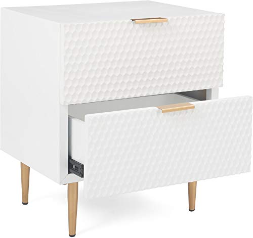 Amazon Brand β Rivet Kingston Modern Dresser 19.69"W, White