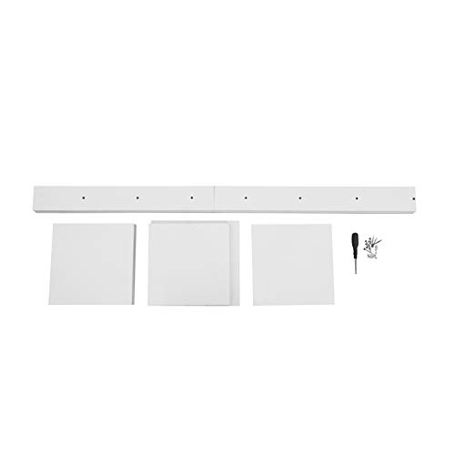 MorNon 7-Tier Shoe Rack,Shoe Storage Tower Modern White Wooden Shoe Shelves for Bedroom Living Room Saving Space (White)