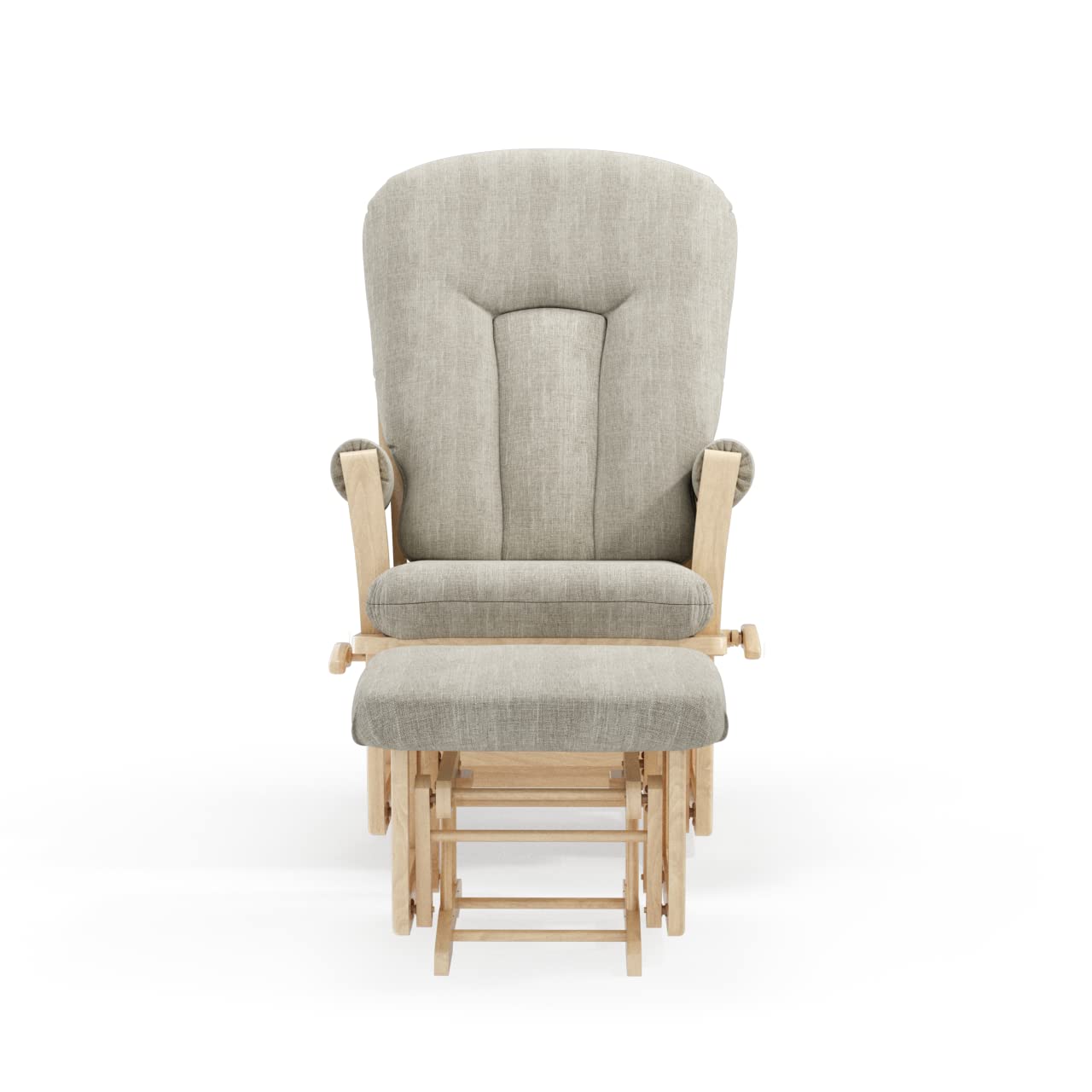 Dutailier Rose 2857 Glider Multiposition-Lock Recline with Ottoman