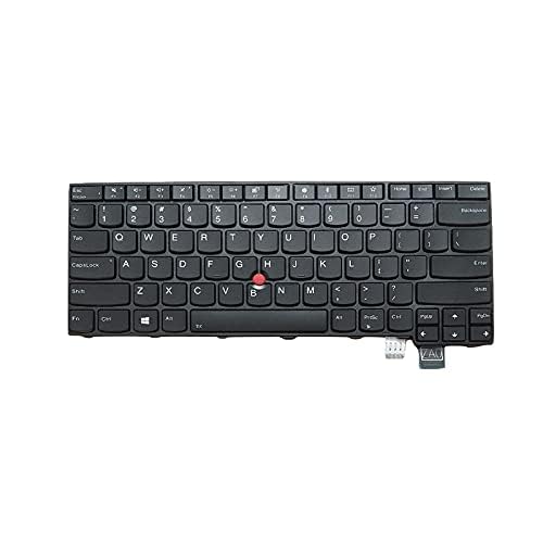 LXDDP Laptop Replacement US Layout Backlit Keyboard for Lenovo ThinkPad T460s T470s (Not Fit T460 T460p T470 T470p) 00PA452 00PA482 SN20H42364, Black