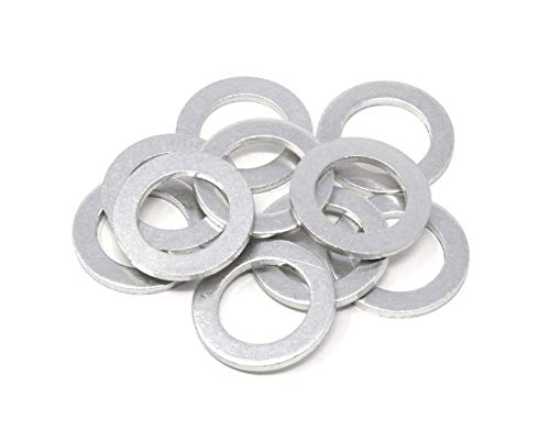 10x Wrenchturn Engine Oil Drain Plug Gaskets for Honda and Acura Replaces 94109-14000