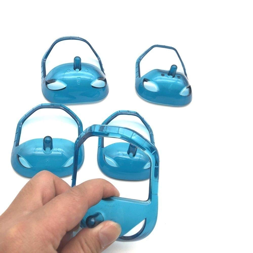 Sasha Square Goatee Shaper for Men, Beard Grooming Kit for Men, Barber Accessories, Beard Shaper for Men, Saves Time & Gives You Perfect Symmetric Beard (Blue)