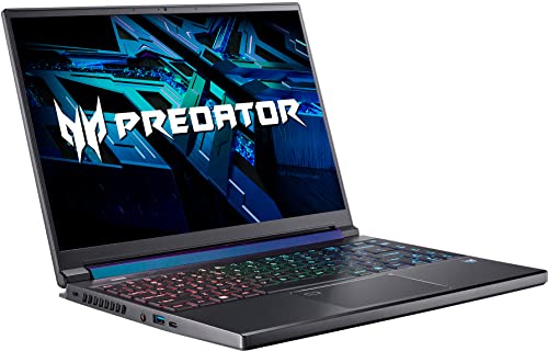 Acer Predator Triton 300 SE-14 Gaming & Entertainment Laptop (Intel i7-12700H 14-Core, 16GB LPDDR5 5200MHz RAM, 512GB SSD, GeForce RTX 3060, 14.0" 165Hz Win 11 Home) with Hub
