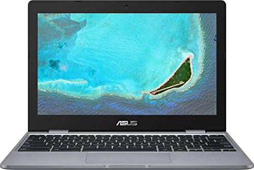 ASUS 11.6" Chromebook 4GB RAM 16GB eMMC Flash Memory Gray (Renewed)