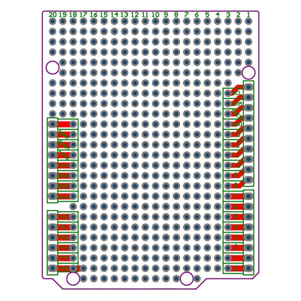 4X Prototype PCB for Arduino UNO R3 Shield Board DIY