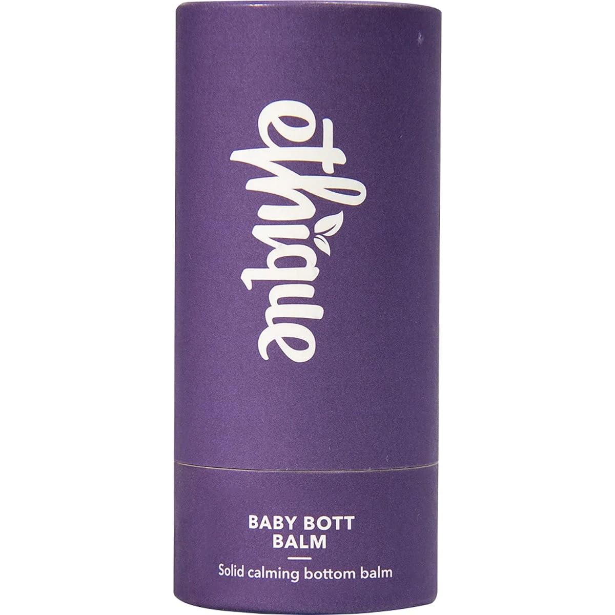Ethique Baby Bott Balm Calming Solid Bum Balm Tube for Babies - Plastic-Free, Vegan, Cruelty-Free, Eco-Friendly, 3.53 oz (Pack of 1)