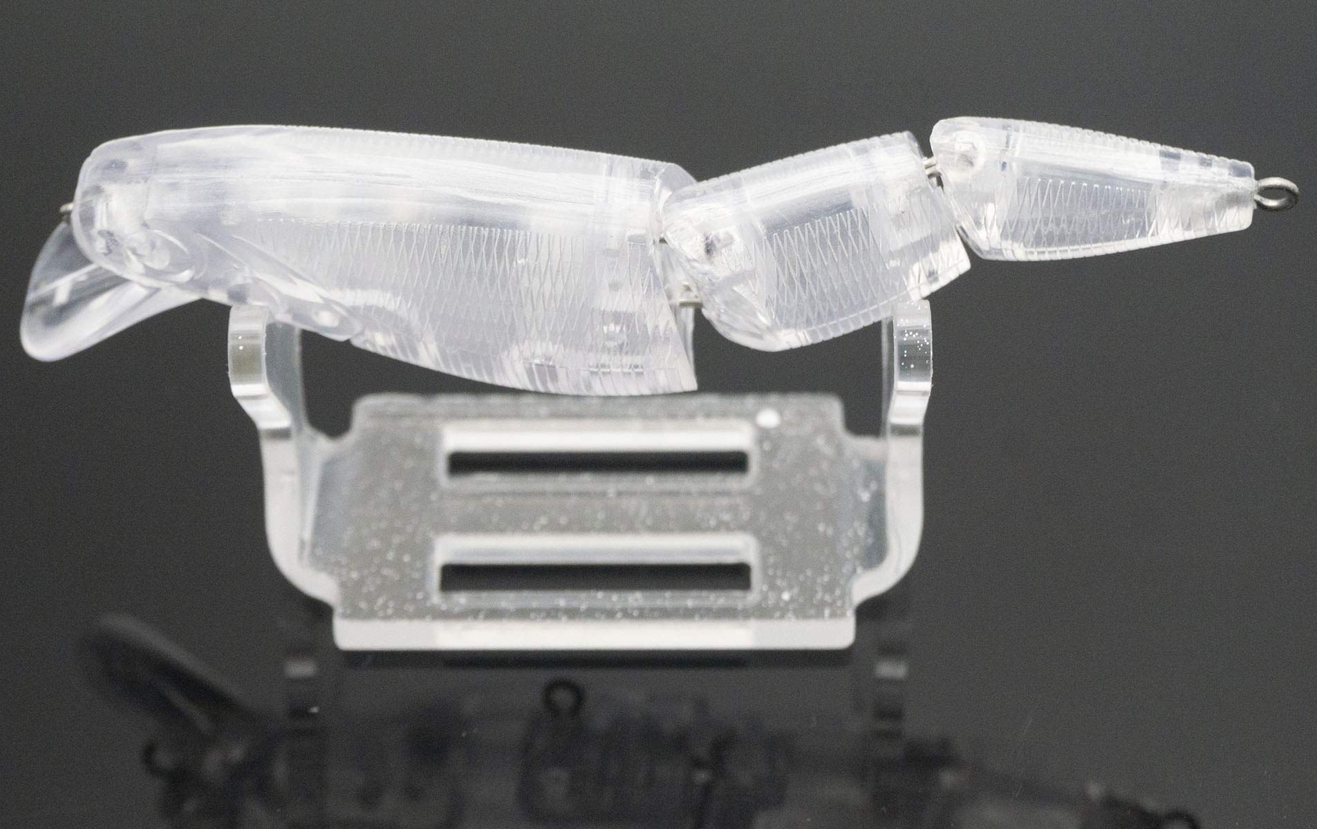 10pcs Unpainted swimbait Fishing Lure Body 110mm 13.27g 3sections Blank Clear Hard Lures 8075