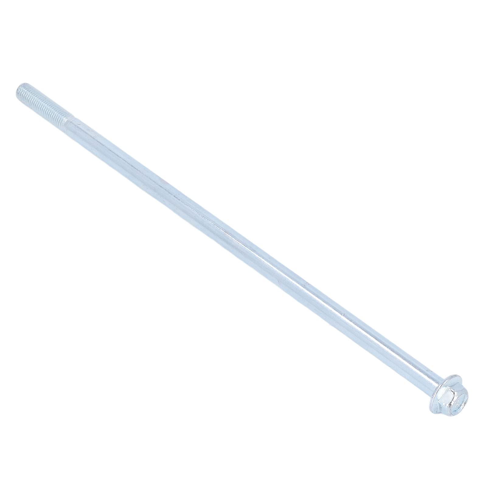 10pcs Carbon Steel Half Thread Hex Head Lengthened Wear Resistance Standard Size High Hardness for Lawn Mower (10*285)
