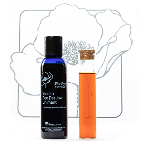 Shaolin Dee Dat Jow Liniment (4 Fl Oz) - Blue Poppy
