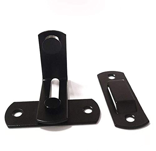 90 Degree Stainless Steel Bolt Special Door Lock, Right Angle Lock, flip Door Lock, arc Door Buckle, Wood Fence Door Lock