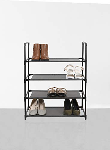 American Dream Home Goods Organizer 6920-BK Shoe Rack, Black