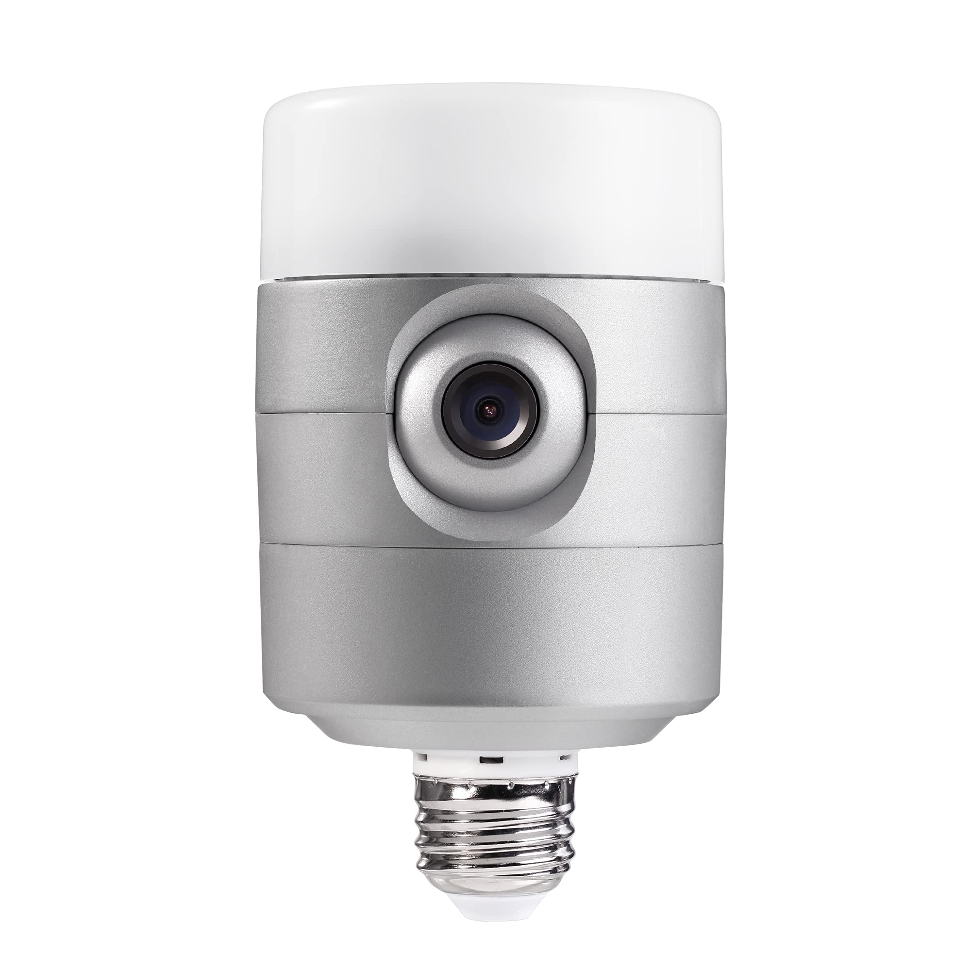 Zmodo Porch Light Security Plug-in Camera Outdoor WiFi for Home, AI Human Detection, Remote Control Without Night Vision