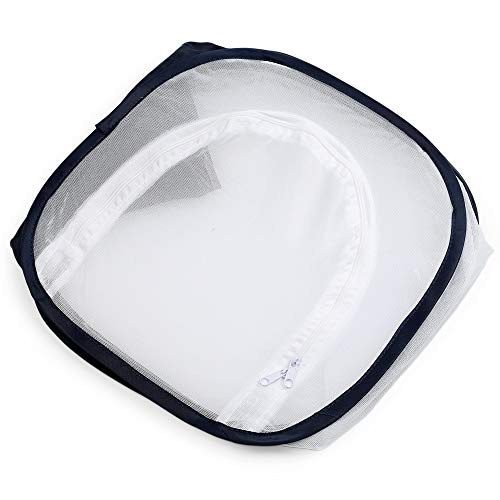 12" Butterfly Habitat Insect Cage Monarch Butterfly Enclosure for Caterpillars Pop-up 12 inches Tall Polyester Bottom for Easier Clean