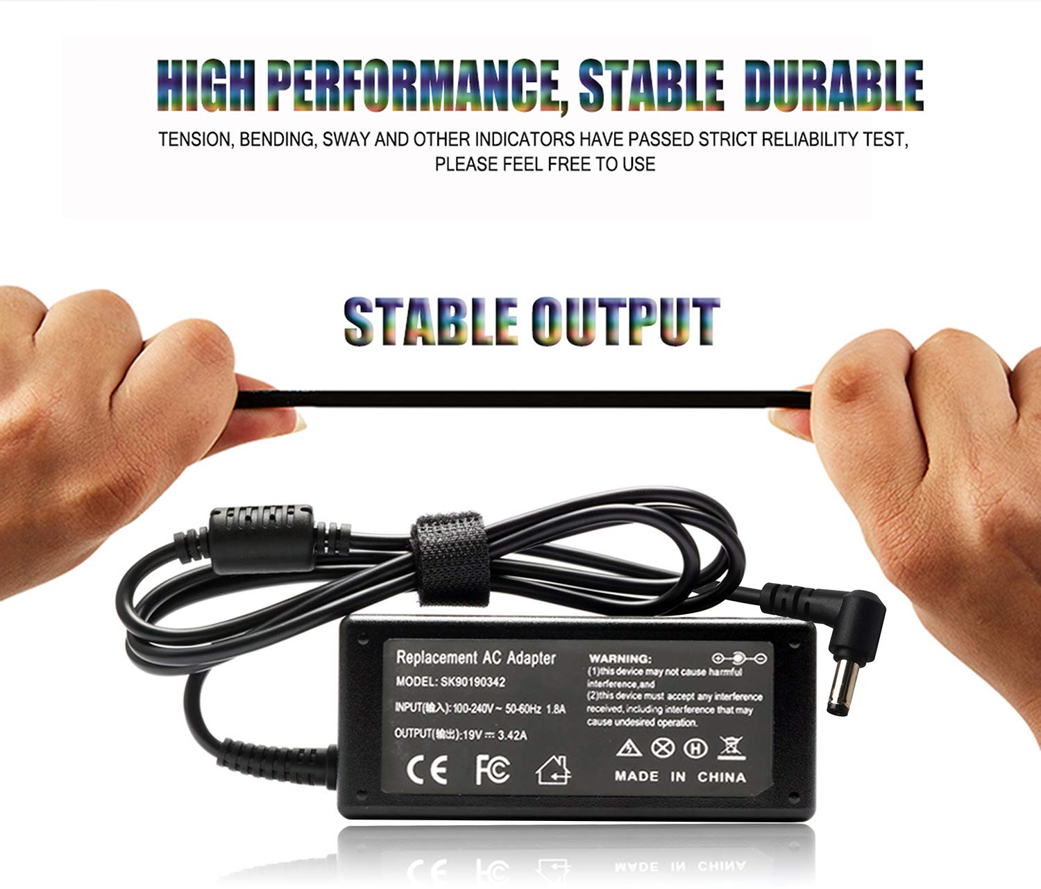 19V Charger for JBL Xtreme, Xtreme 2, Xtreme Portable, Extreme, Extreme 2, JBL Boombox 1 2 Wireless Bluetooth Boost TV Speaker Charger Power Cord