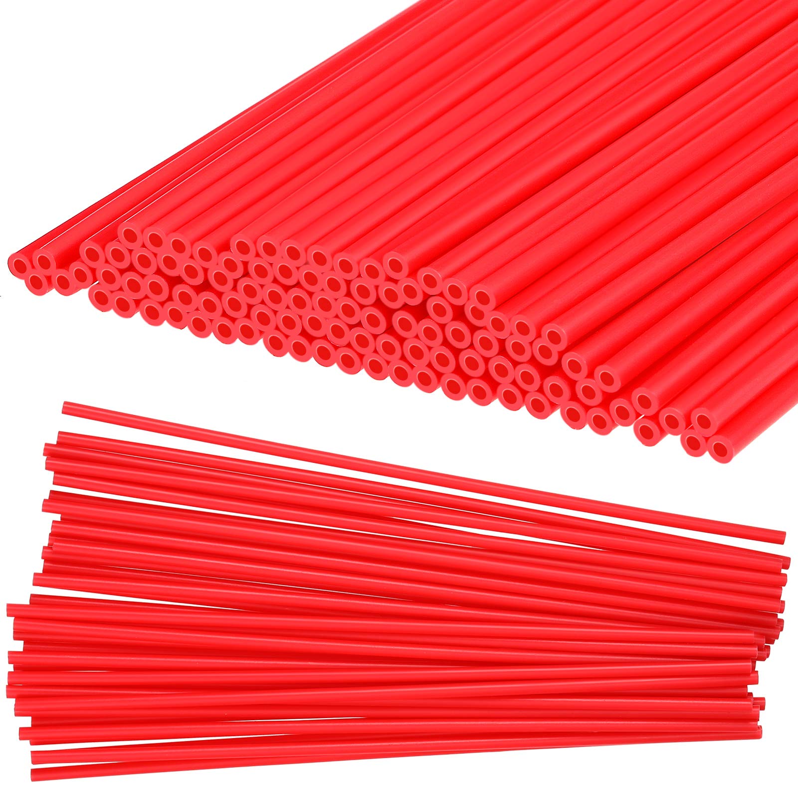 100 Pieces Spray Can Straw Plastic Replacement Spray Can Extension Straw (4.7 Inch)