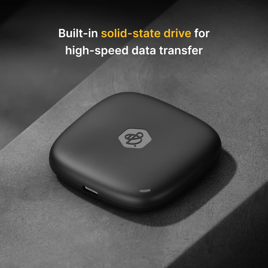 Synology BeeDrive 1TB │ Simultaneously Back up Windows Files & iOS/Android Photos │ Transfer Files from Smartphone to PC Over Wi-Fi