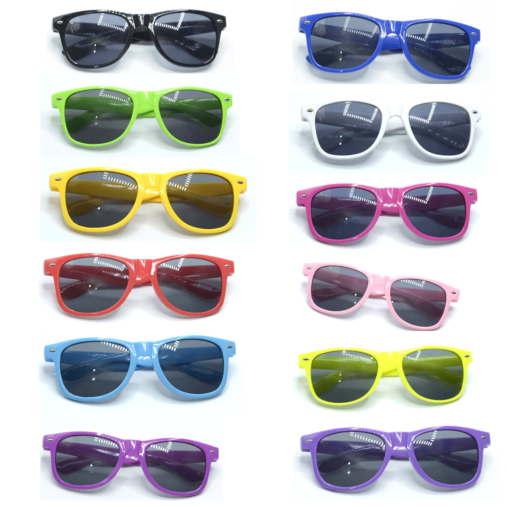 100pc Personalized Wedding Sunglasses Bulk for Guests Party Favors,Custom Personalized Logo Sunglasses Womens Men,Wedding Bridesmaid Sunglasses Gifts,Bachelor Party Favors Set (Mixed)