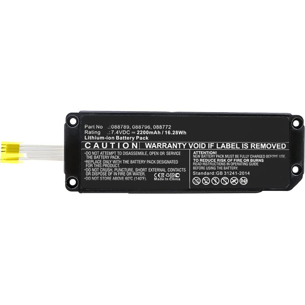 C S Replacement Battery for BO-SE Soundlink Mini 2, fits Part no 088789 088796 088772 2200mAh