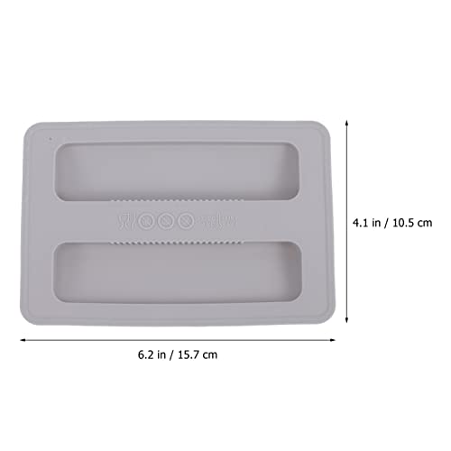 2 Slice Toaster Lid Toaster Cover 2 Slice, Bread Toaster Silicone Dust Cover Toaster Lid for Kitchen Coffee Shop Restaurant Toaster Appliance, Top Cover for Bread Machine