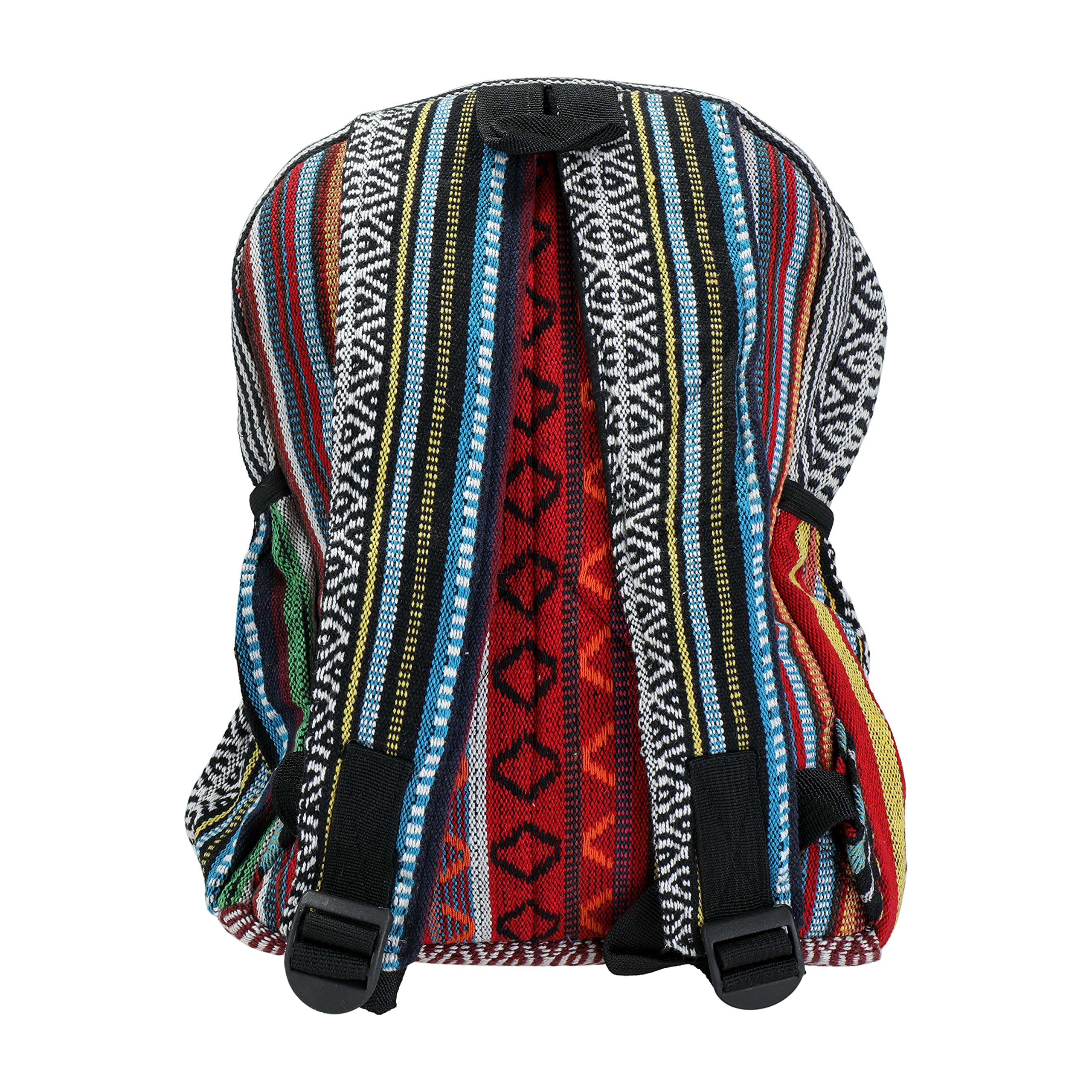 15" Medium size cotton and hemp backpack, Himalayan backpack, Nepali bags