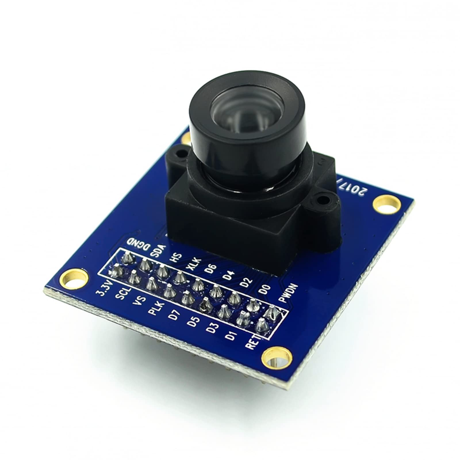 10Gtek OV7670 640x480 30fpsVGA 1.3V/ (Lux-sec) CMOS Camera Module I2C for Arduino FPGA ARM, Pack of 2