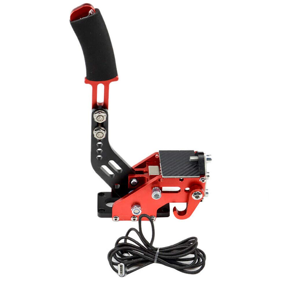 14Bit PC USB Handbrake SIM for Racing Games G25/27/29 T500 FANATECOSW Dirt Rall Red 8417#