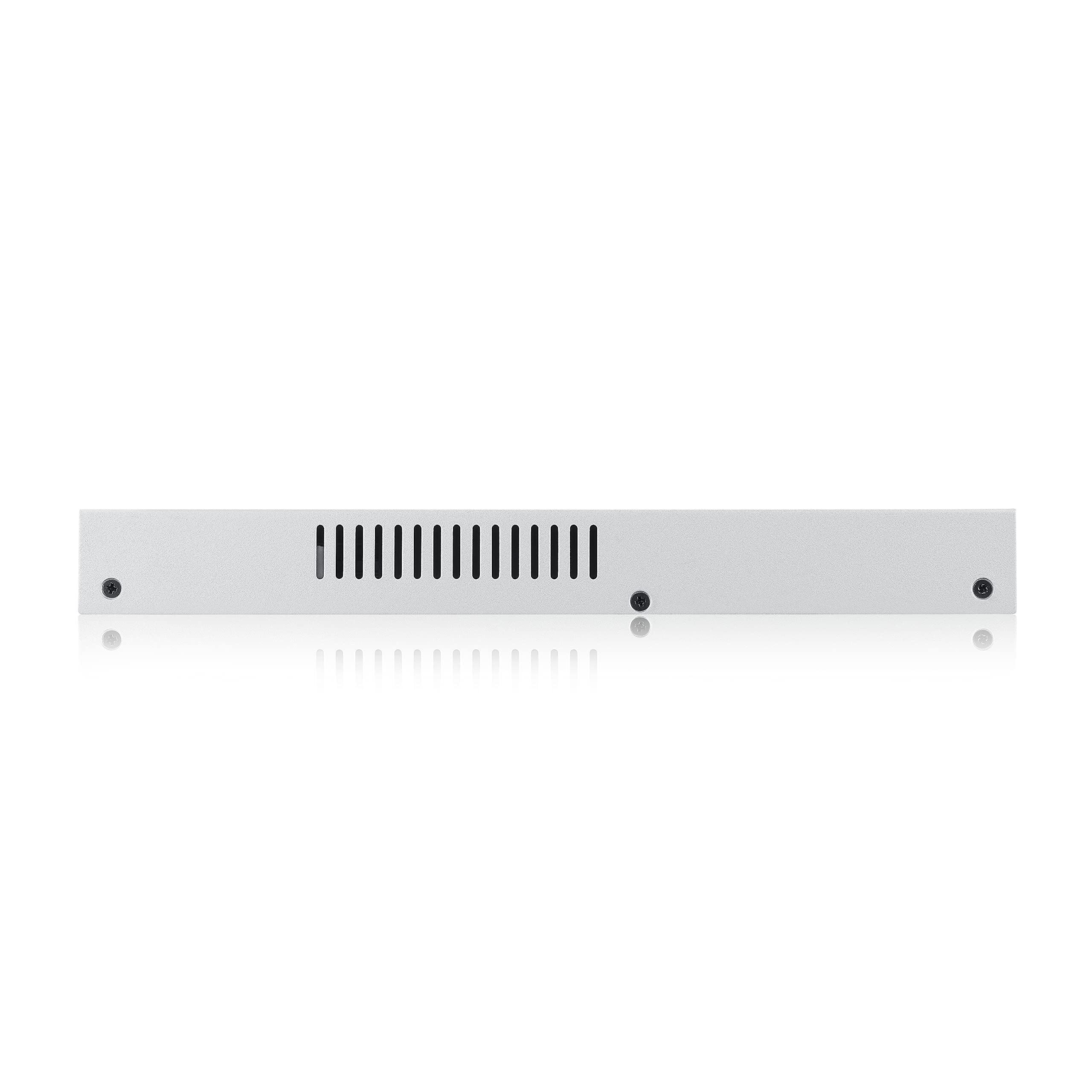 Zyxel 8-Port 2.5GbB MultiGig Ethernet Unmanaged Switch | 8 x 100/1G/2.5G Mbps Ports | Plug & Play | Metal Housing | Desktop or Wall-Mount | Ethernet Splitter MG-108