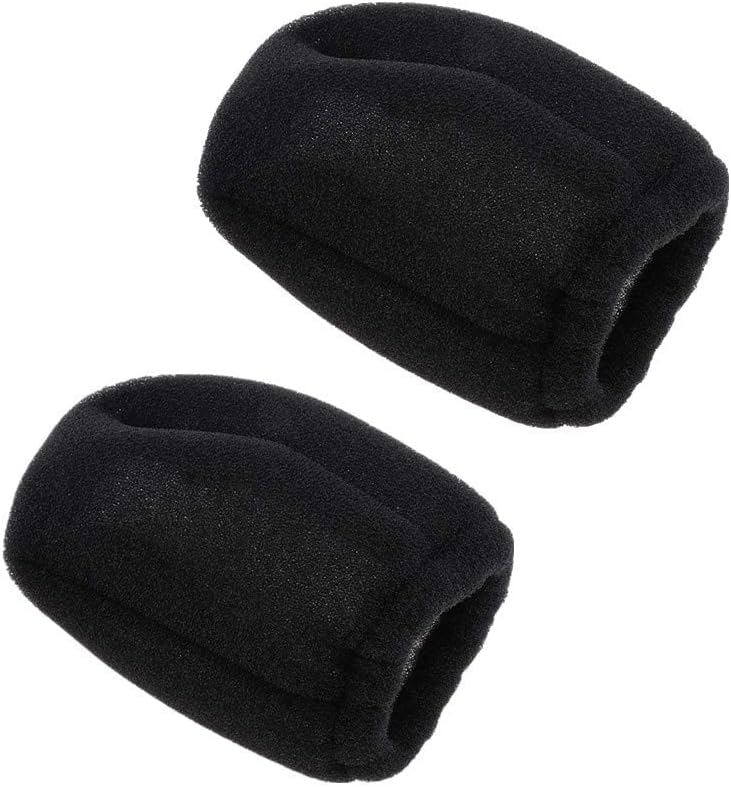 2 Pieces Hair Dryer Sock Diffuser Cover Prevents Heat Damage and Controls Frizz fit for Hairstyling Accessories Black A