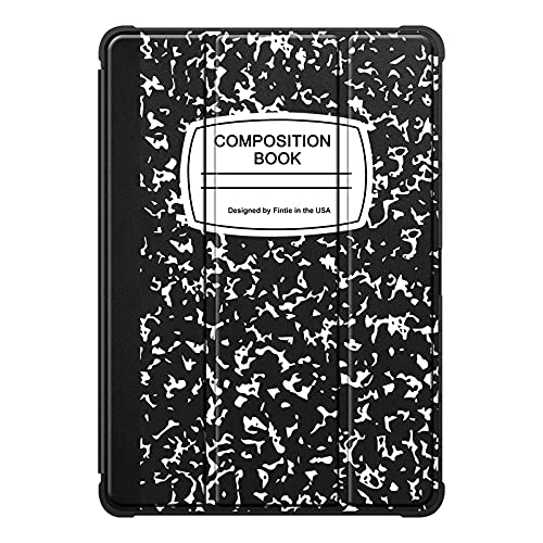 Fintie Slim Case for Amazon Fire HD 10 and Fire HD 10 Plus Tablet (Only Compatible with 11th Generation 2021 Release) - Soft TPU Smart Stand Back Cover with Auto Wake/Sleep, Composition Book