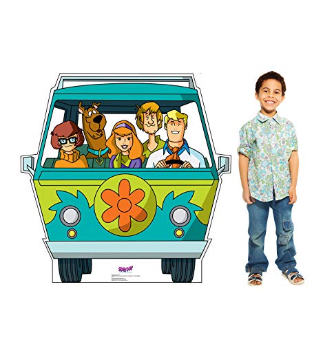 Cardboard People Mystery Machine Life Size Cardboard Cutout Standup - Scooby-Doo! Mystery Incorporated