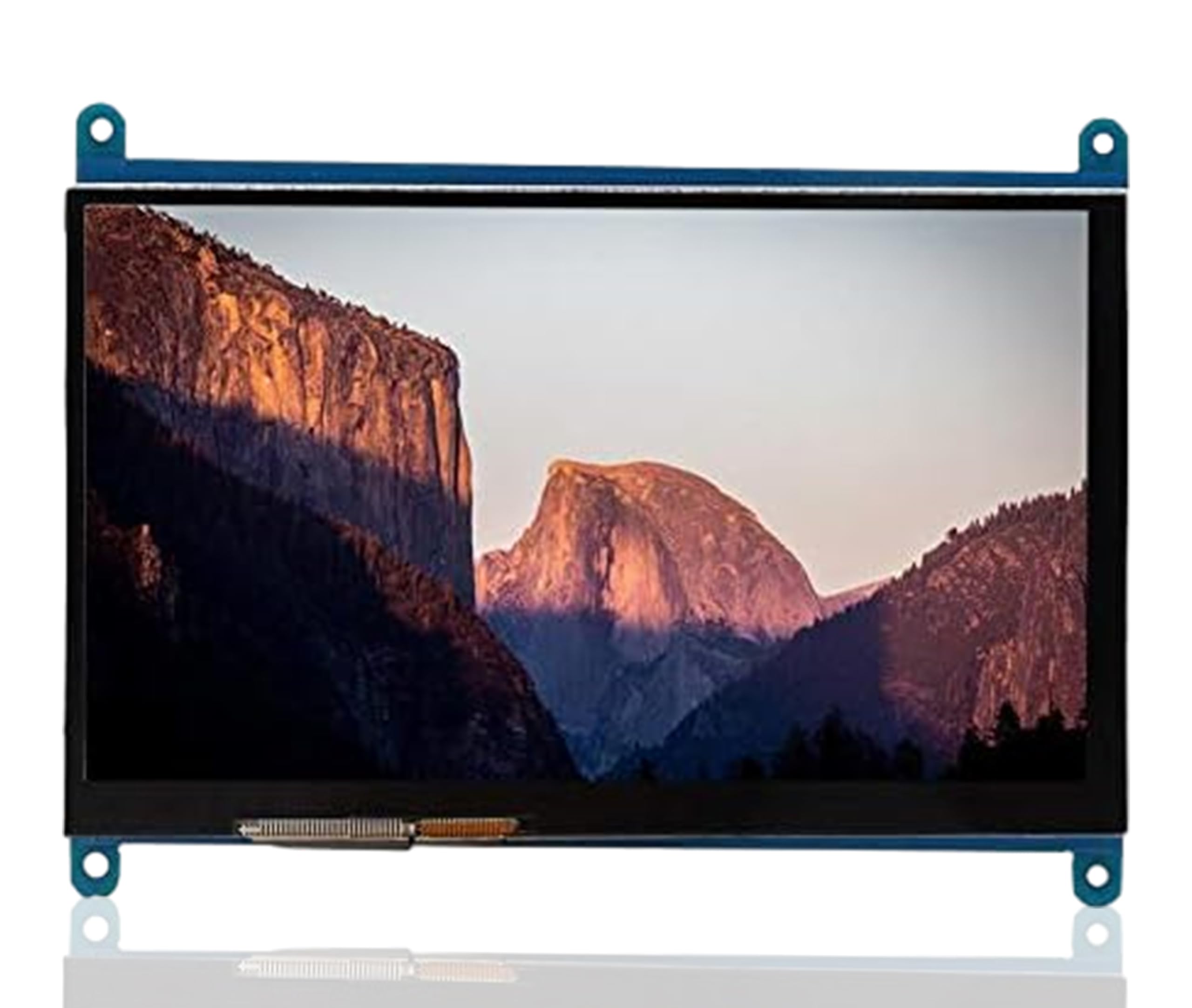 7-inch Display, Ultra HD Display Capacitive Touch Screen, Support for Independent Backlight Control and Hdmi Interface Input, Can Be Used As Hdmi/Raspberry Pi/Computer Monitor.