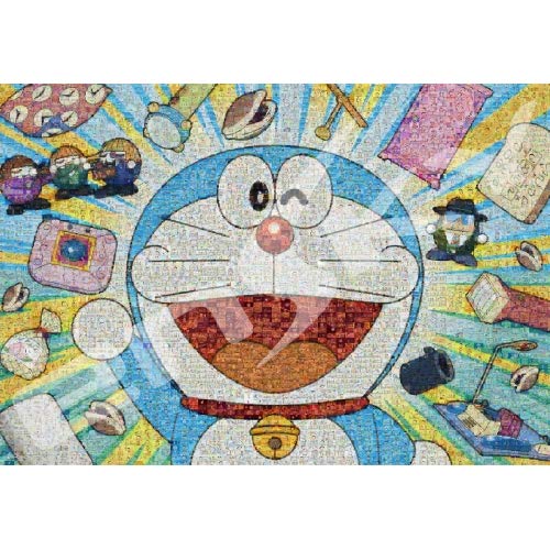 1000T Piece Jigsaw Puzzle Doraemon Doraemon Mosaic Art (51x73.5cm)