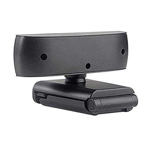 1080p Full HD Webcam with Stereo Microphone Widescreen for Video Calling and Recording Flexible Rotatable Clip for Laptops Desktop and Gaming Black Suitable for Home Computer eq