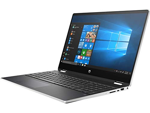 2021 HP Pavilion x360 2-in-1 Convertible-Laptop, 15.6" FHD Touchscreen, 11th Gen Intel Core i7-1165G7-Processor, Intel Iris Xe Graphics, 32GB-RAM, 512GB SSD, Webcam, Win 10 Home, Silver