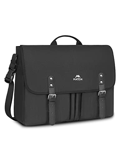 17 Inch Laptop Backpack, TSA Large Travel Backpack with Lunch Box, Anti-Theft Work Business Carry On, 17 Inch Messenger Bag for Men, Large Laptop Briefcase Lightweight Unisex Crossbody Should bag