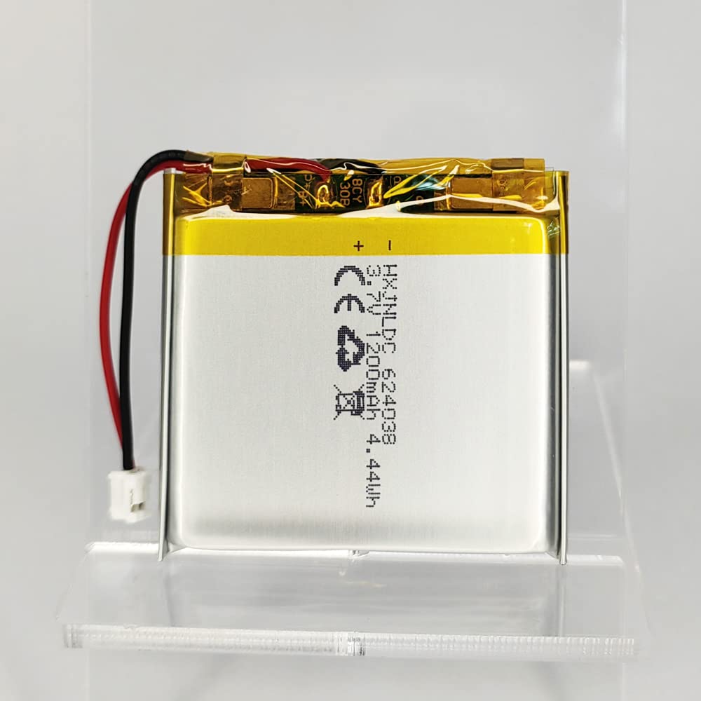 HXJNLDC 3.7V 1200mah Li-Polymer Battery Replacement for Sony WH-1000XM3、WH-1000XM4、WH-XB900N、WH-H910N、WH-CH710N Bluetooth Wireless Noise canceling Stereo Headset SM-03 SP 624038
