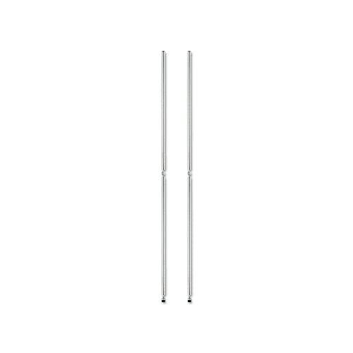 Alera ALE Stackable Posts For Wire Shelving, 36" High, Silver (Pack of 4)