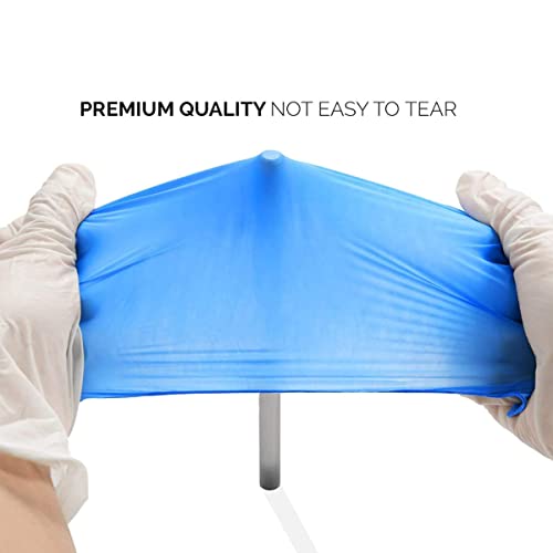 Basic Medical Synmax Vinyl Exam Gloves - Latex-Free & Powder-Free - Medium, BMPF-3002(Case of 1,000)