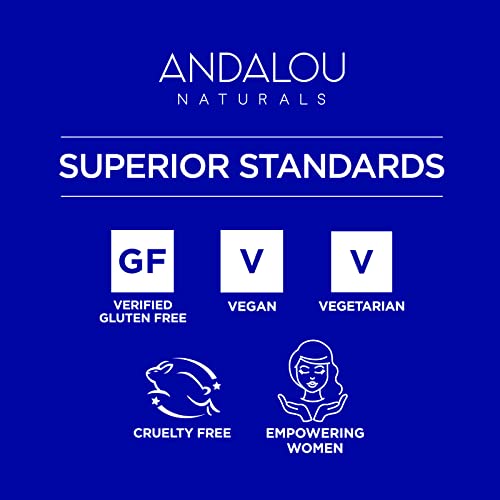Andalou Naturals Deep Hydration Face Moisturizer, Multi-Correcting Cream, Day & Night Moisturizer for Face with Hyaluronic Acid & Vegan Collagen for Softer & More Supple Skin, 1.7 fl oz