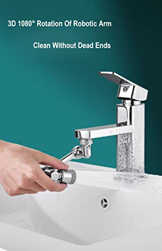 1080° swivel faucet,Sink Extender,Faucet Swivel,Faucet Nozzle,Rotable Faucet Adapter