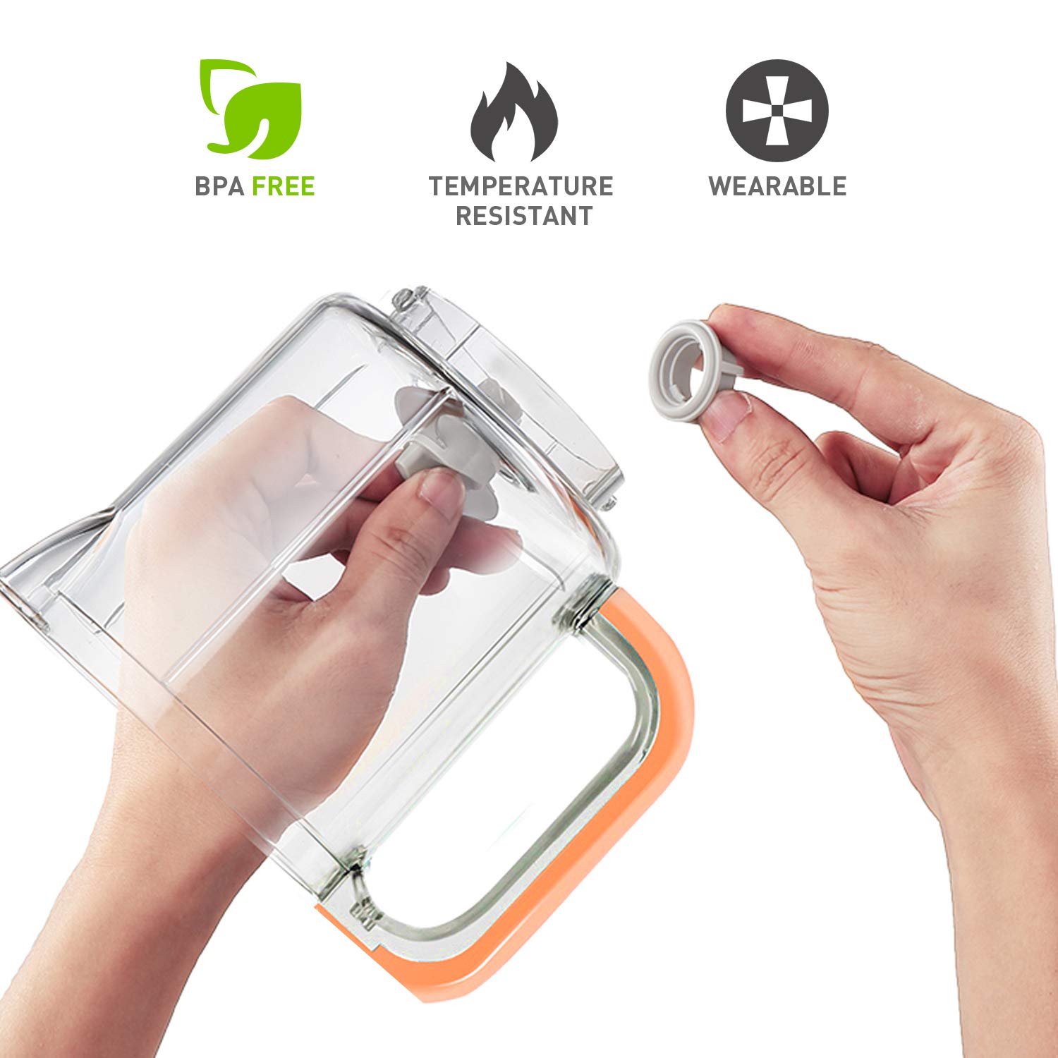 6 in 1 IKARE Baby Food Maker, Infant Feeding Blender Puree Processor Grinder Steamer