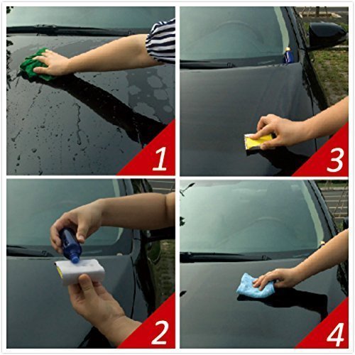 9H Ceramic Automotive Coating car kit,Anti Scratch Car Liquid Nano Ceramic Coating Paint Sealant Protection Super Hydrophobic Glass Coating Polish-30ML(Pack of 2)