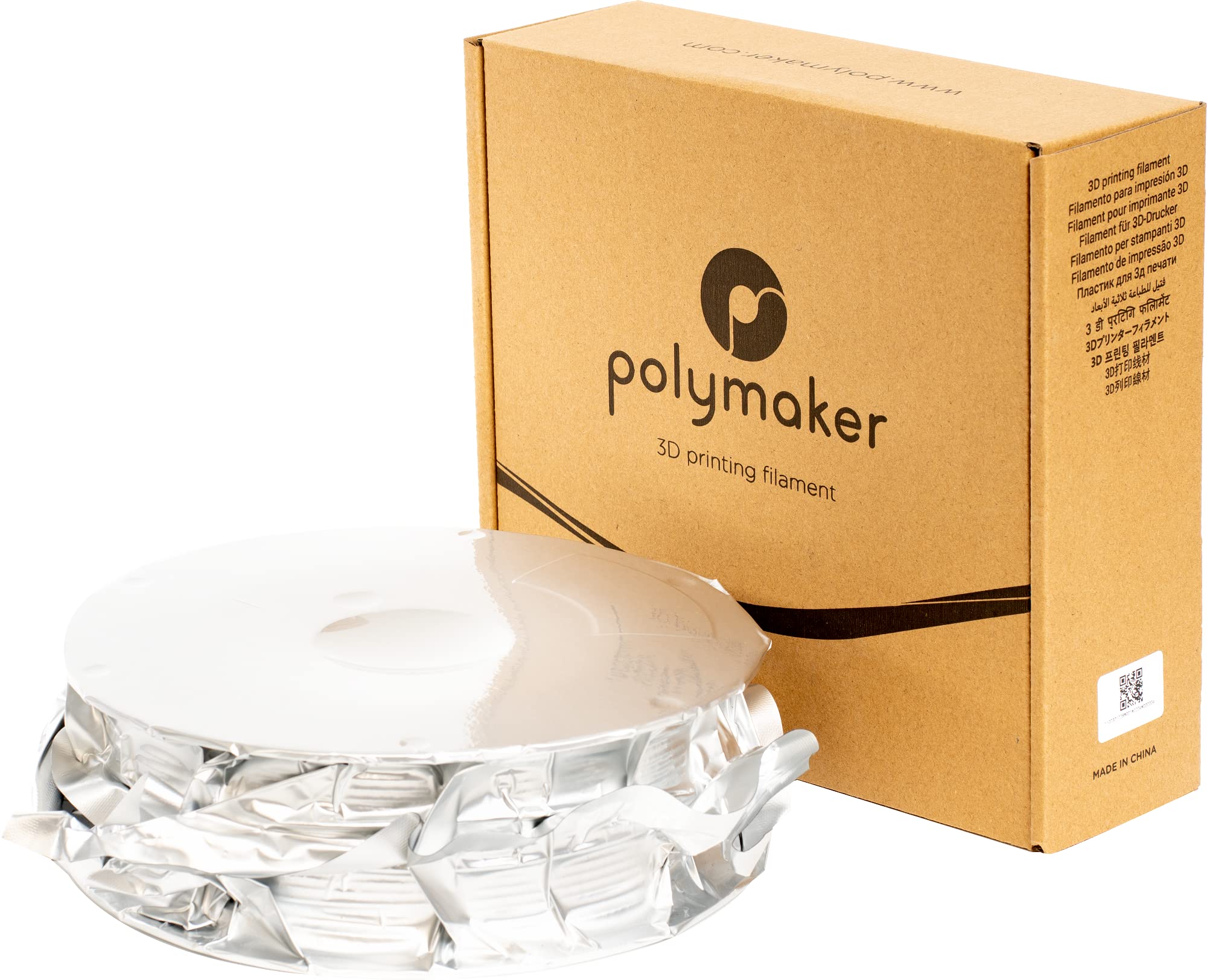 2.85mm(3mm) PA6-CF Nylon Filament 2.85 Black, 500g Carbon Fiber Nylon Filament 2.85mm, Polymaker PolyMide PA6-CF Warp Free Nylon, Print with 2.85mm Openning 3D Printers Only