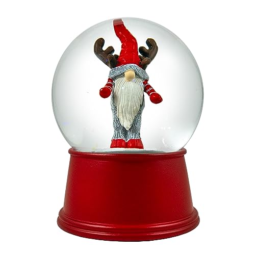 100mm Reindeer Gnome Water Globe by The San Francisco Music Box Company