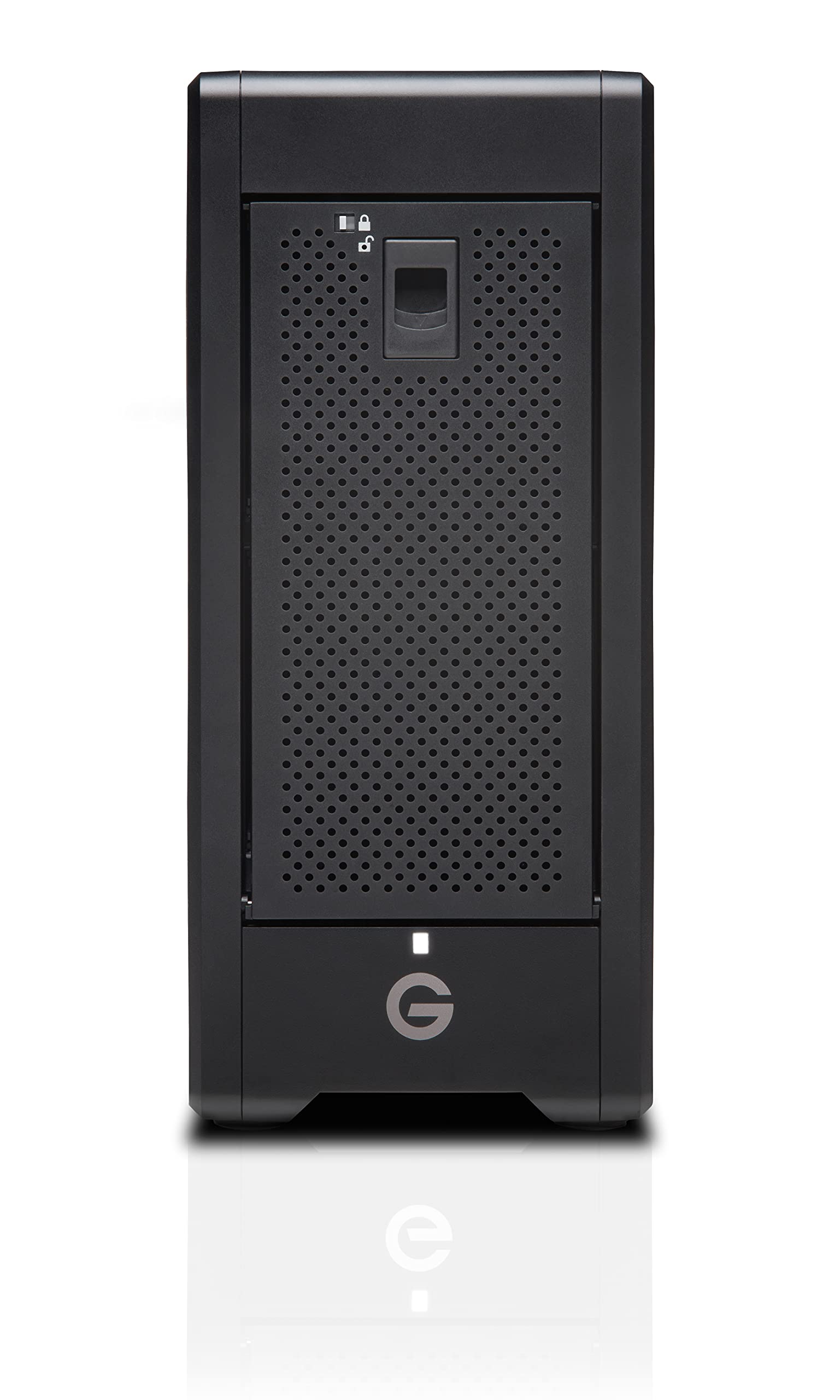 SanDisk Professional 144TB G-RAID Shuttle 8 - Transportable Enterprise-Class 8-Bay External Hard Drive, Thunderbolt 3 and USB-C, Hardware RAID, Up to 1900MB/s Read - SDPH48H-144T-NBAAB