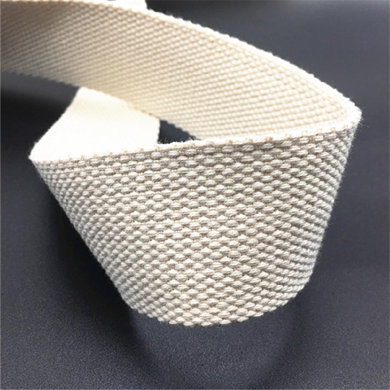 11 Yard Natural Heavy Cotton Webbing Cotton Strap 2 Inch for Bags Making Sewing DIY Crafts Outdoor Supplies (2 Inch)