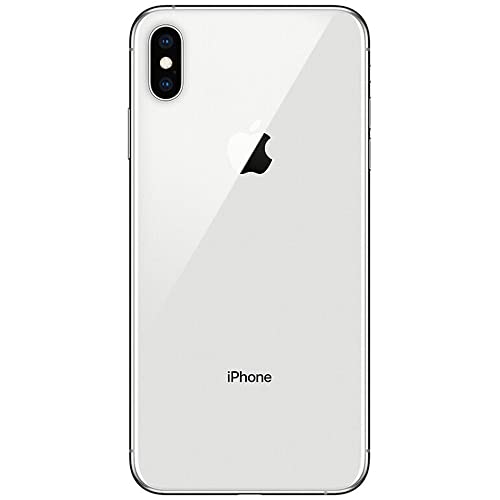 Apple iPhone XS Max, US Version, 512GB, Silver - Unlocked (Renewed)
