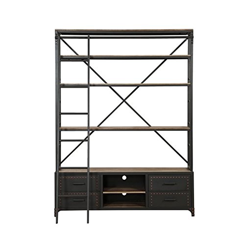 ACME Actaki Bookshelf - - Sandy Gray